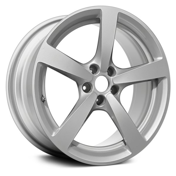 Replace® ALYPS032U20 - 5-Spoke Sparkle Silver 18x8 Alloy Factory Wheel ...