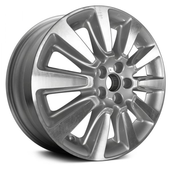 Replace® ALYTT056A10 - 10 I-Spoke Silver with Machined Accents 18x7 ...