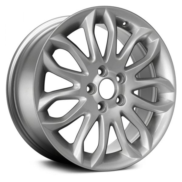 Replace® ALYVM085U78 - 7 V-Spoke Hyper Silver 17x7 Alloy Factory Wheel ...