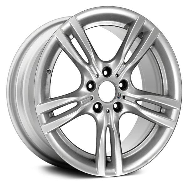 Replace® ALYBU029U20 - Double 5-Spoke Sparkle Silver 18x8 Alloy Factory ...