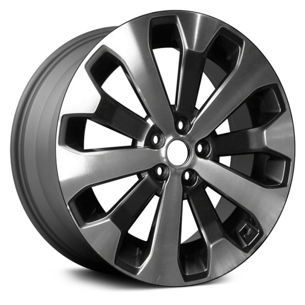 Replace® ALYKL067U35N - 20-Spoke Machined and Medium Charcoal Metallic ...