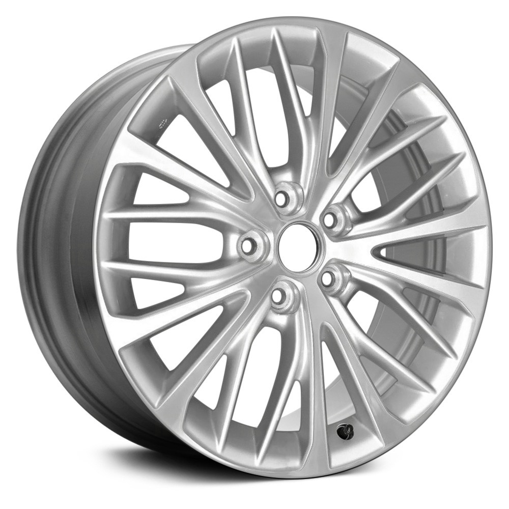 Replace® ALYTV072U10 - 20 Alternating-Spoke Silver with Machined Face ...