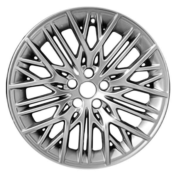 Replace® ALYHU048U77 - 5 Spider-Spoke Light Hyper Silver 19x8.5 Alloy ...