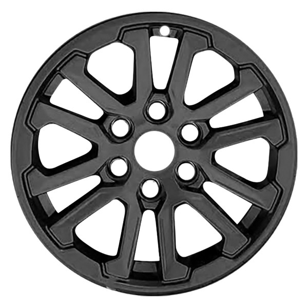 Replace® ALYFS028U45 - 12 I-Spoke All Painted Flat Black 17x8.5 Alloy ...