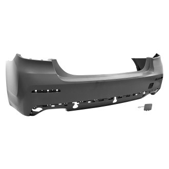 BMW 5-Series Replacement Rear Bumpers - Covers, Chrome | CARiD