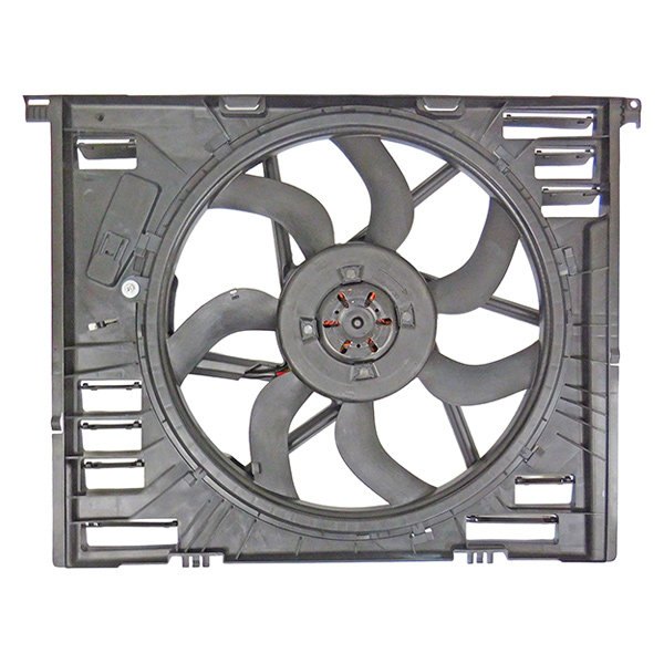 Replace® BM3115138 - Radiator and Condenser Fan Assembly with One Big Fan