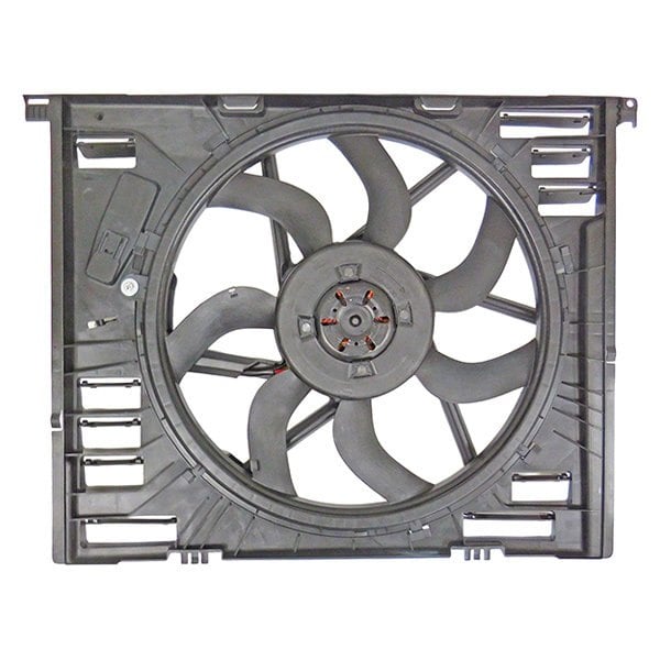 Replace® BM3115138 - Radiator and Condenser Fan Assembly with One Big Fan