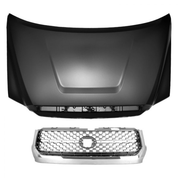 Replace® BNDL-213094 - 2-Piece (Hood Panel, Grille) (Standard Line)