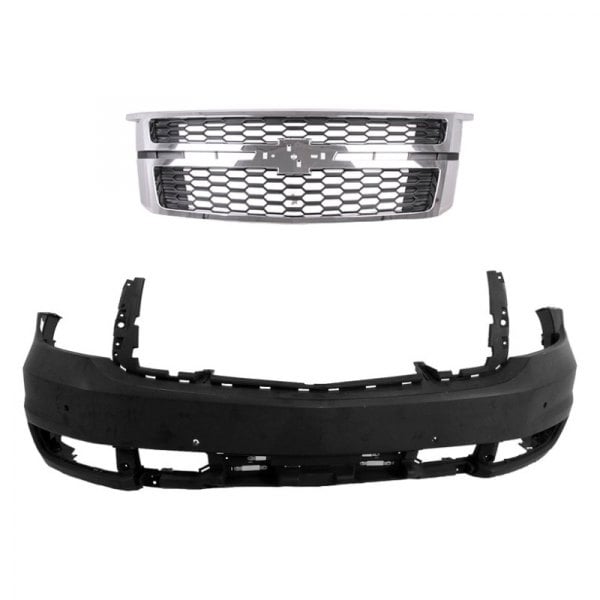 Replace® BNDL-232173 - 2-Piece (Front Bumper Cover, Grille) (CAPA ...