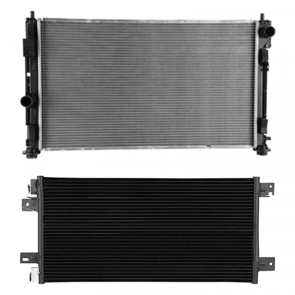 Replace® BNDL-461008 - Radiator and Condenser Kit