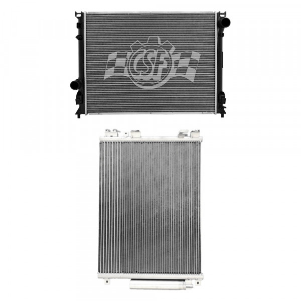 Replace® BNDL-461562 - Radiator and Condenser Kit