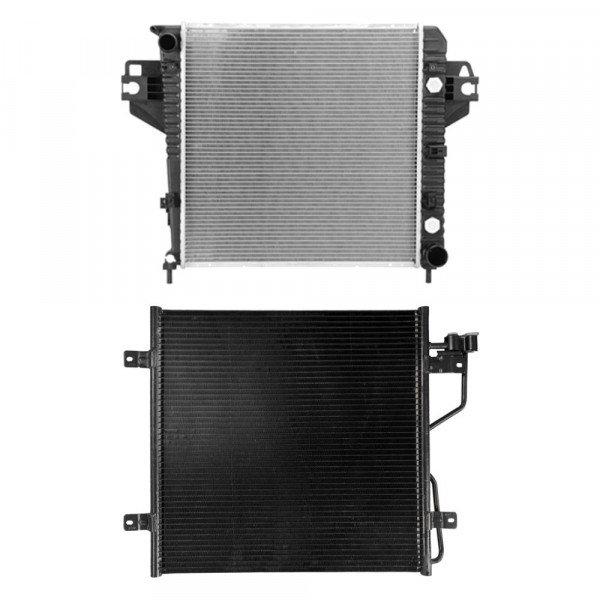 Replace® BNDL-461802 - Radiator and Condenser Kit