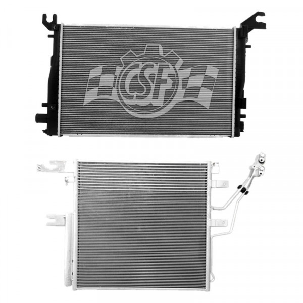 Replace® BNDL-462306 - Radiator and Condenser Kit