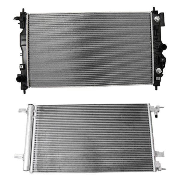 Replace® BNDL-463596 - Radiator and Condenser Kit