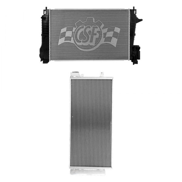 Replace® BNDL-464429 - Radiator and Condenser Kit