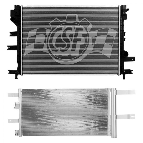 Replace® BNDL-468801 - Radiator and Condenser Kit