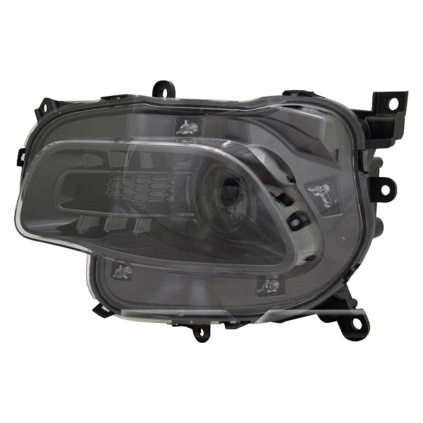 Replace® CH2502313C - Driver Side Replacement Headlight (CAPA Certified)