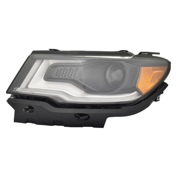 Replace® CH2502333 - Driver Side Replacement Headlight (Standard Line)