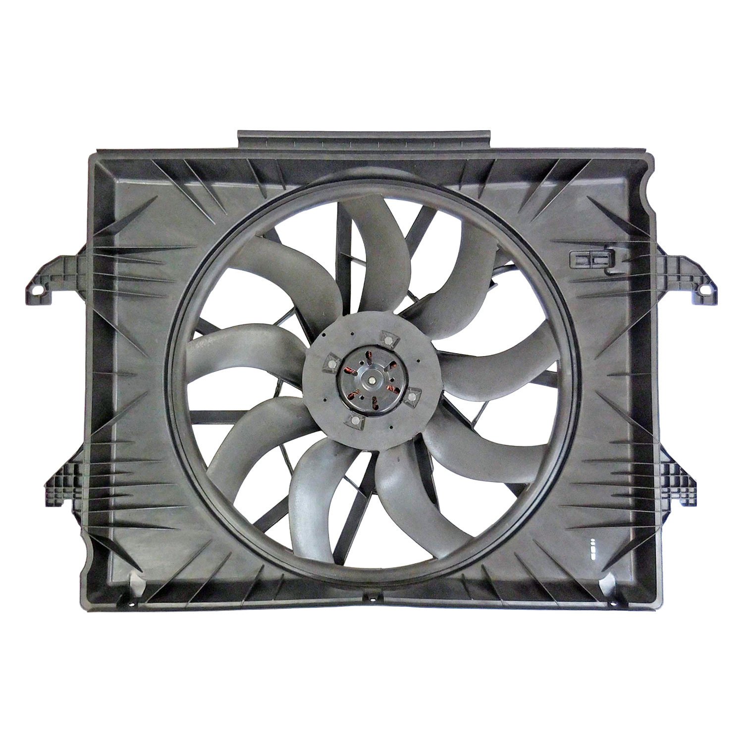 Replace® CH3115199 - Dual Radiator and Condenser Fan Assembly