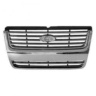 2007 Ford Explorer Custom Grilles - Billet, Mesh, LED, Chrome, Black