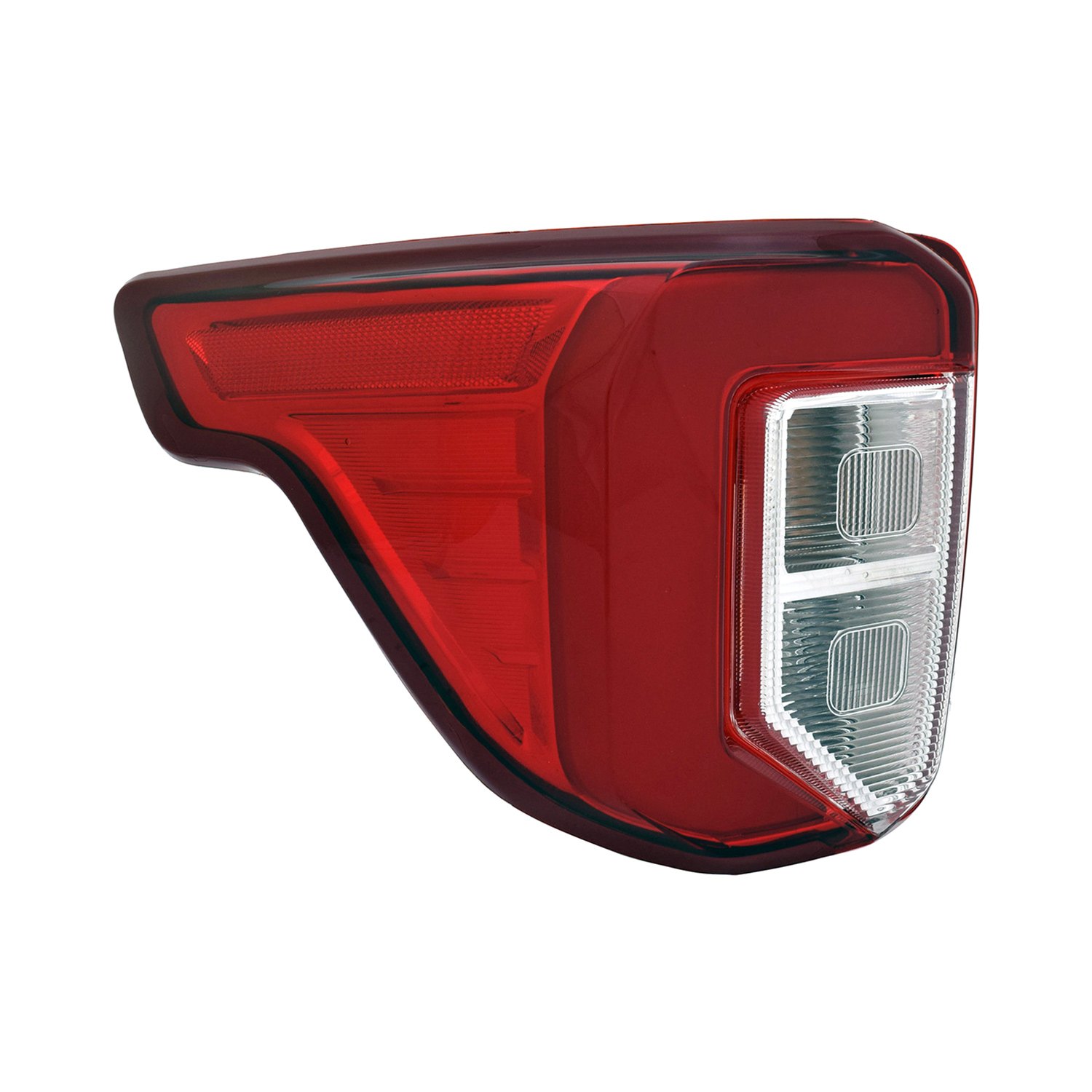2021 Ford Explorer Custom LED Tail Lights - Bolt On, Smoke | CARiD