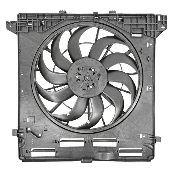 Replace® FO3115239 - Radiator and Condenser Fan Assembly with One Big Fan