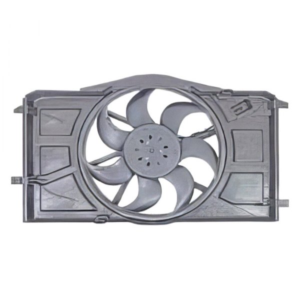 Replace® FO3115243 - Radiator and Condenser Fan Assembly with One Big Fan