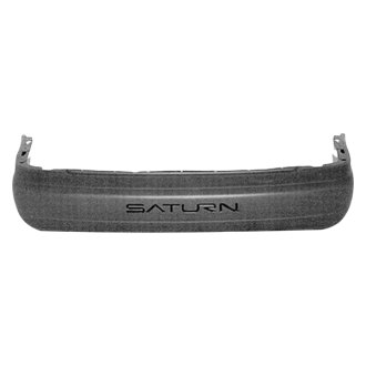 Saturn S-Series Replacement Rear Bumpers | Covers, Chrome – CARiD.com