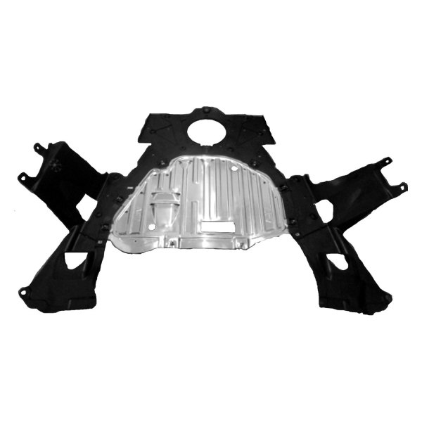 Replace® HO1228156 - Front Rearward Engine Splash Shield (Standard Line)