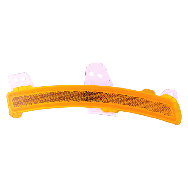 Replace® HY1084101 - Front Driver Side Bumper Reflector (Standard Line)