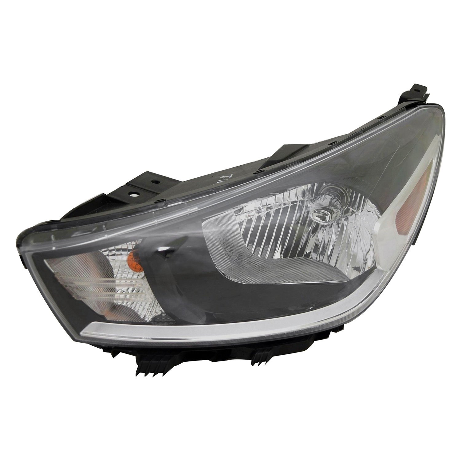 Replace® - Kia Rio with Factory Halogen Headlights 2018 Replacement ...