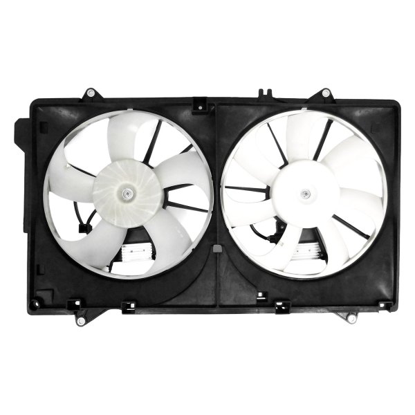 Replace® MA3115172 - Radiator and Condenser Fan Assembly with Two Fans