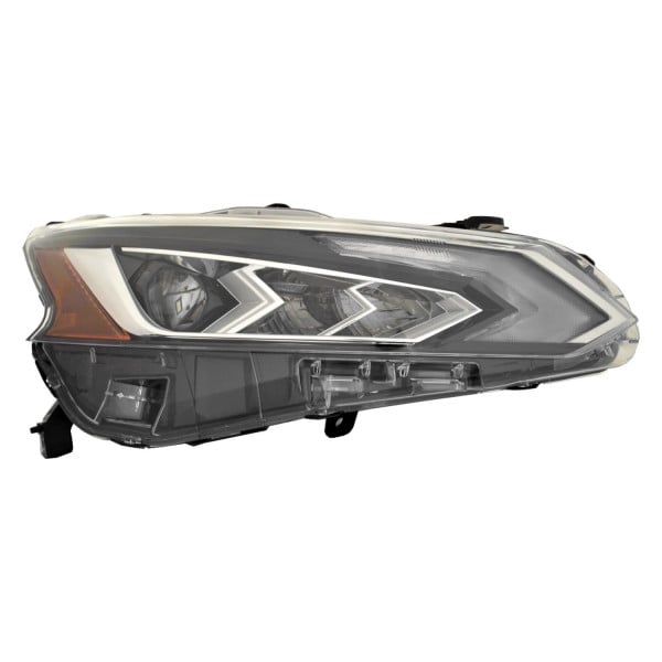 Replace® NI2503281 - Passenger Side Replacement Headlight (Standard Line)