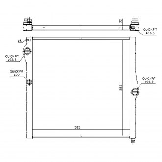 Land Rover Range Rover Radiators & Parts - Performance, Replacement | CARiD