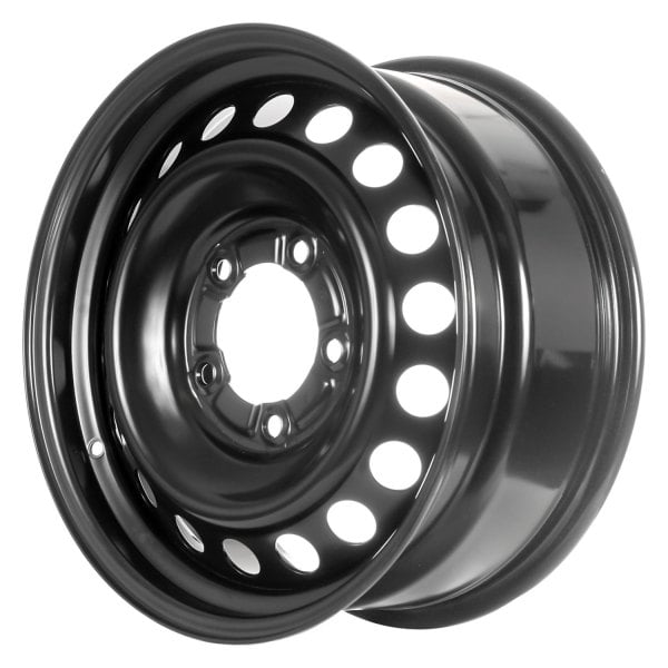 Replace® STLTU036U45 - 18-Hole Black 18x8 Steel Factory Wheel ...