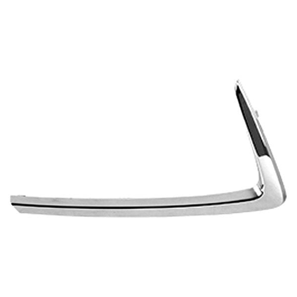 Replace® TO1047102 - Front Outer Passenger Side Bumper Cover Grille ...