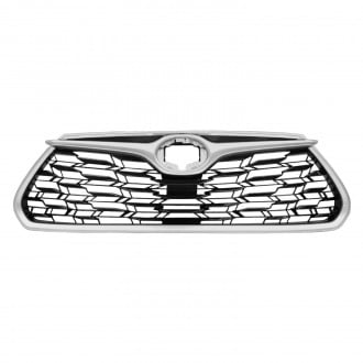 Toyota Highlander Custom Grilles - Billet, Mesh, CNC, LED, Chrome, Black