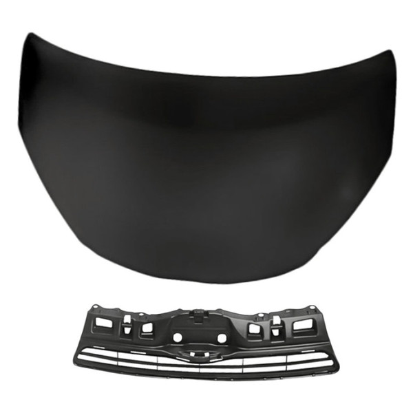 Replacement BNDL-209739 - 2-Piece (Hood Panel, Grille) (Standard Line)
