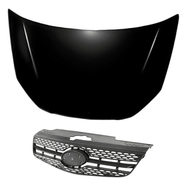 Replacement BNDL-210109 - 2-Piece (Hood Panel, Grille) (Standard Line)