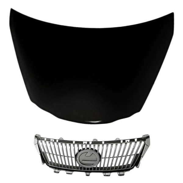 Replacement BNDL-210550 - 2-Piece (Hood Panel, Grille) (Standard Line)