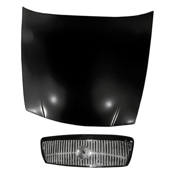 Replacement BNDL-210891 - 2-Piece (Hood Panel, Grille) (Standard Line)