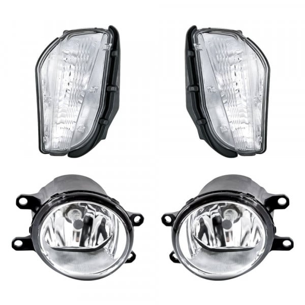 Replacement BNDL-283452 - 4-Piece Kit (Driver and Passenger Side Fog ...