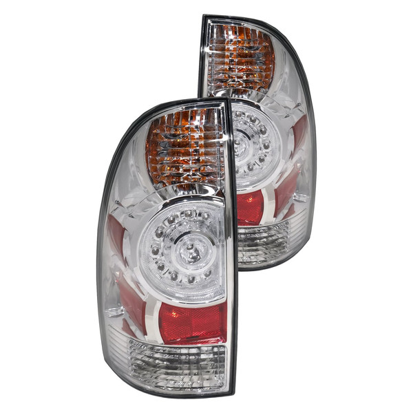 Replacement ID0002AA0047P02 - Driver and Passenger Side Chrome LED Tail ...