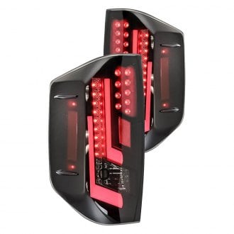 Custom Tail Lights for Cars & Trucks - LED, Black, Euro | CARiD