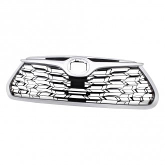 Toyota Highlander Custom Grilles - Billet, Mesh, CNC, LED, Chrome, Black