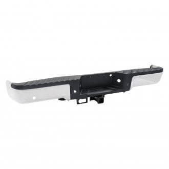 Ford F-150 Replacement Rear Bumpers | Covers, Chrome – CARiD.com