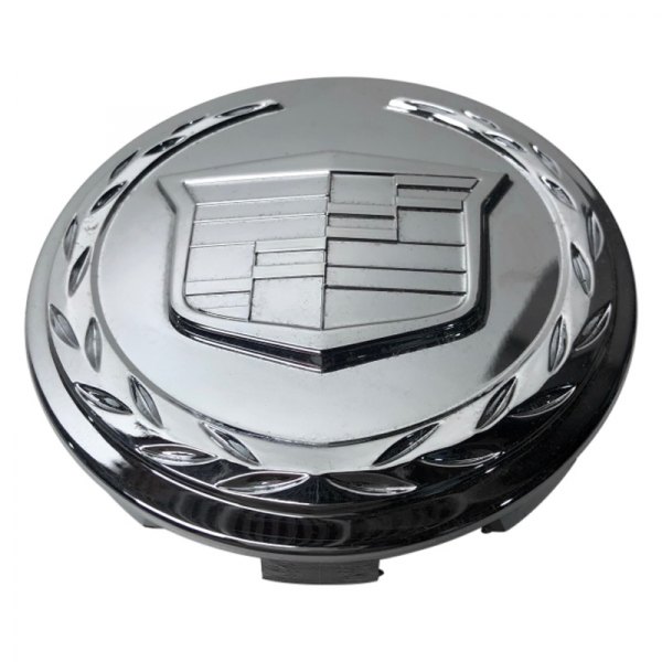 Replacement ID0607AA0243R00 - Chrome Wheel Center Cap With Cadillac Emblem