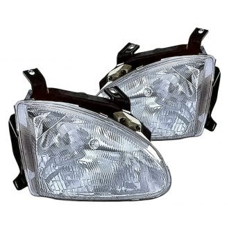 Honda Del Sol Replacement Headlights | Top Quality Aftermarket - CARiD.com