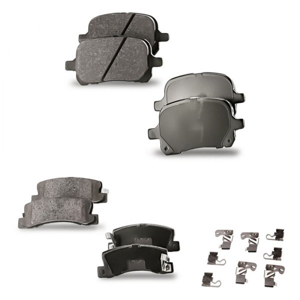 Replacement VS-ID0040AA0253S02 - Ceramic Front and Rear Disc Brake Pad Set