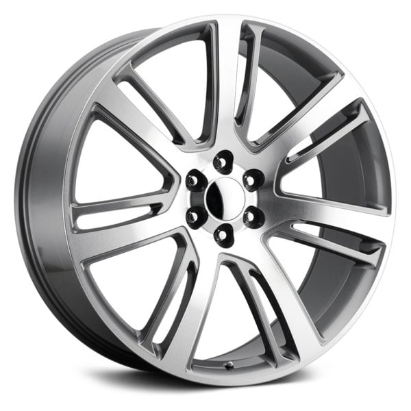 REPLICA TECH® RT-7 Wheels - Gray with Machined Face Rims